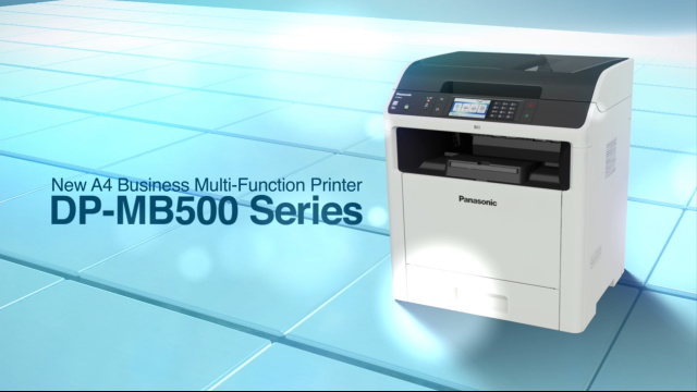 Panasonic New Multi-Function Printer DP-MB500 Series | Channel ...
