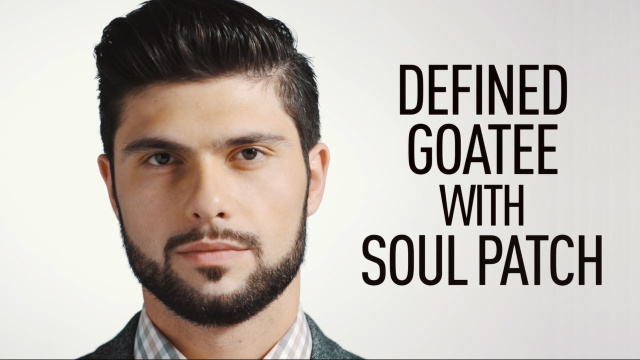 Defined Goatee with Soul Patch | Panasonic ER-SB60/ER-SB40 | Channel ...