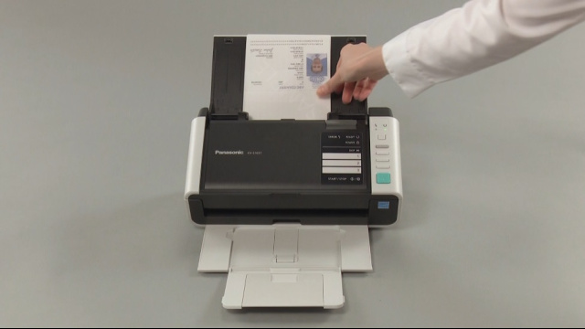 Panasonic Document Scanner KV-S1037: "Passport Scanning" | Channel ...