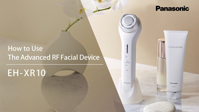 How to Use Panasonic Advanced RF Facial Device | EH-XR10 | Channel ...