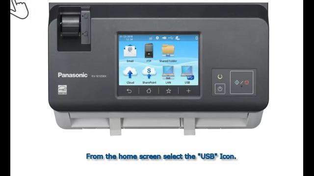 Panasonic Document Scanner "KV-N1058X series" Operating & Setting ...