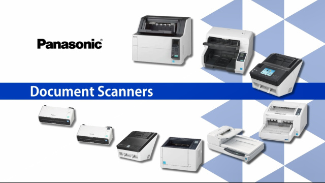 Panasonic Document Scanner Lineup Introduction | Channel Panasonic ...