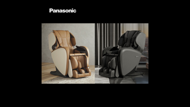 Panasonic Full-body Massage Chair EP-MAF1 [2 Colors] | Channel ...